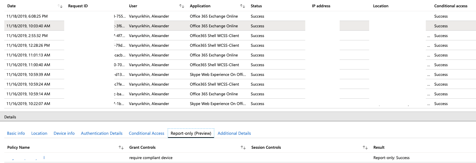 What is Report-Only mode in Azure AD Conditional Access policies, and ...